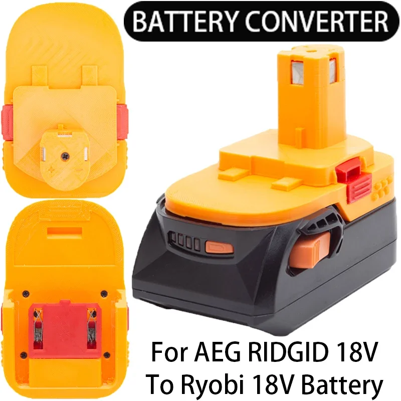 Adaptateur de batterie Ryobi 18V pour outils AEG RIDGID - Test et Avis