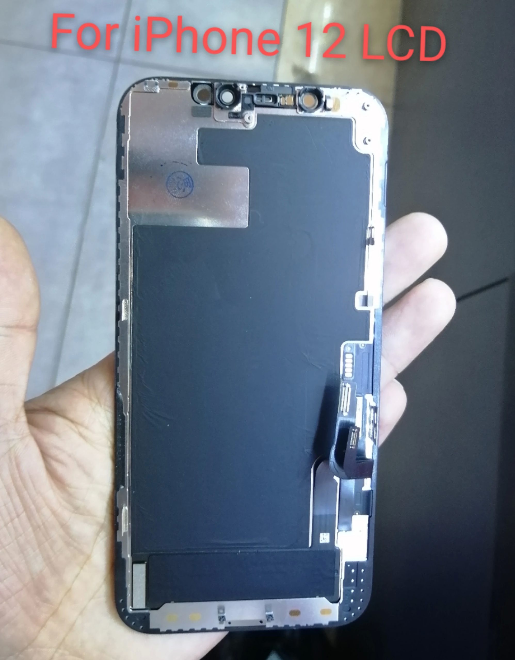 Ensemble écran tactile LCD 3D pour iPhone 12 et modèles ultérieurs ...